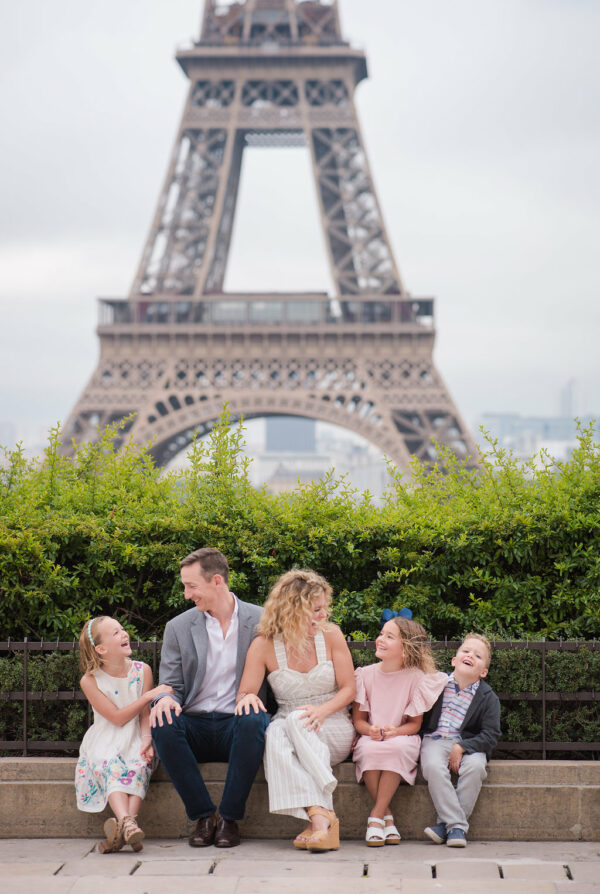 Fun Family Photo Session at Trocadero - Pictours™ Paris Photography