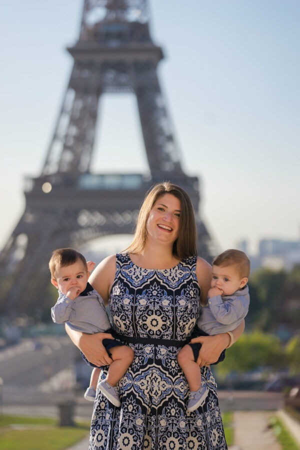 Trocadero Family Photo Session, pup included! - Pictours™ Paris Photography